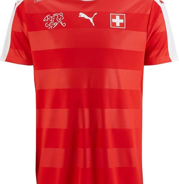 Puma Switzerland Euro 2016 Home Jersey - UKSoccerShop