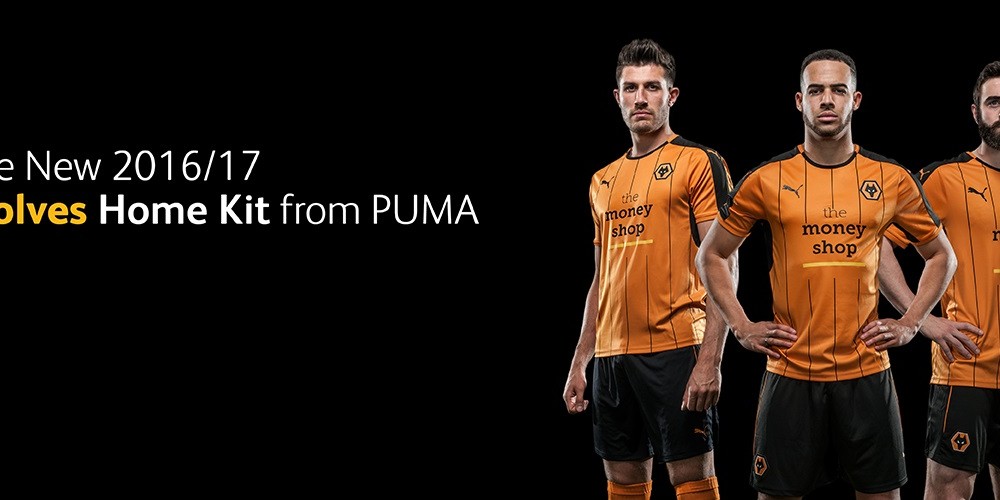 Wolves Unveil Their 2016/17 Home Kit