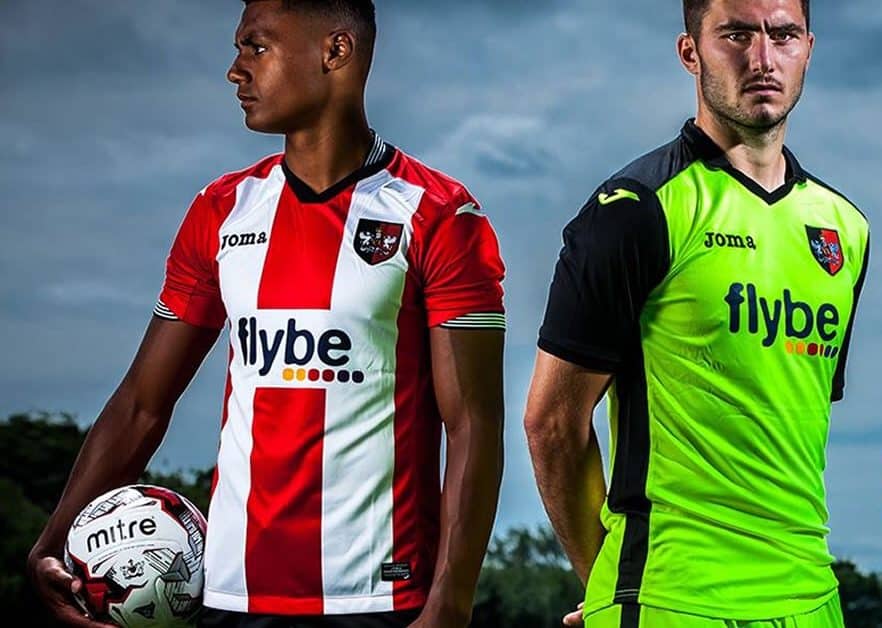 Exeter City Release 2016/17 Kits Revealed - UKSoccerShop