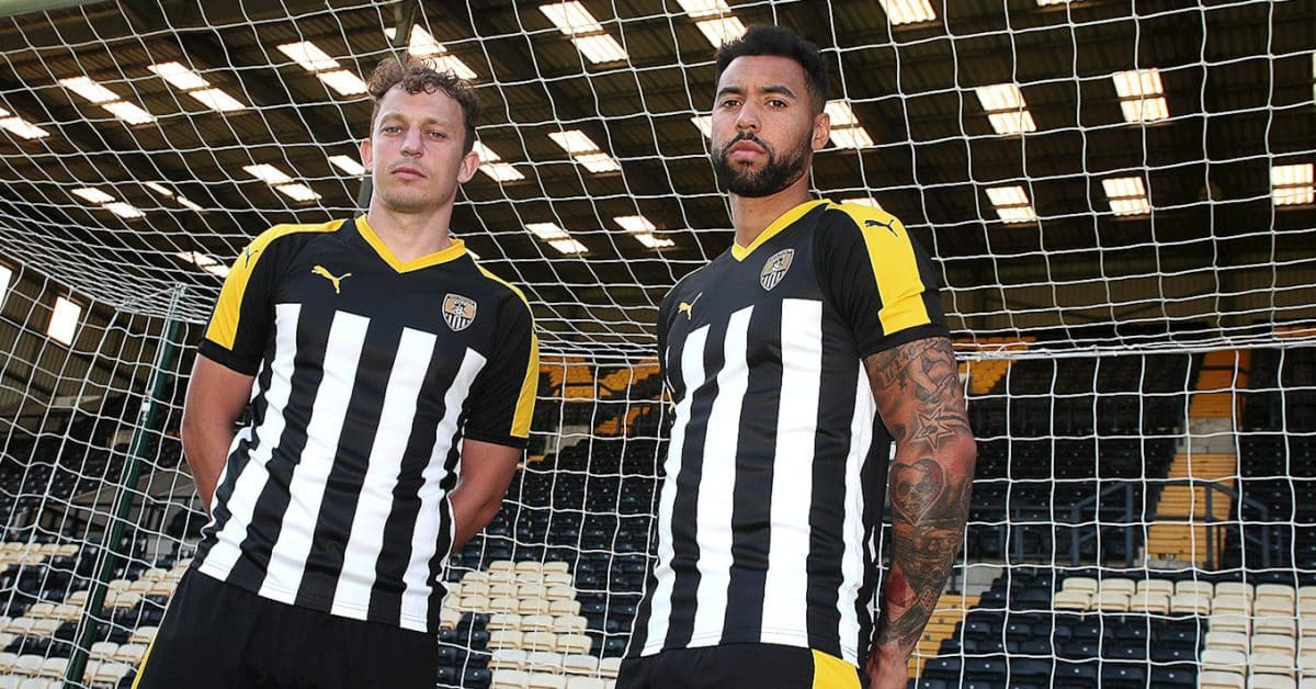 Notts County Reveal Their 2018/19 Home Kit by Puma - UKSoccerShop