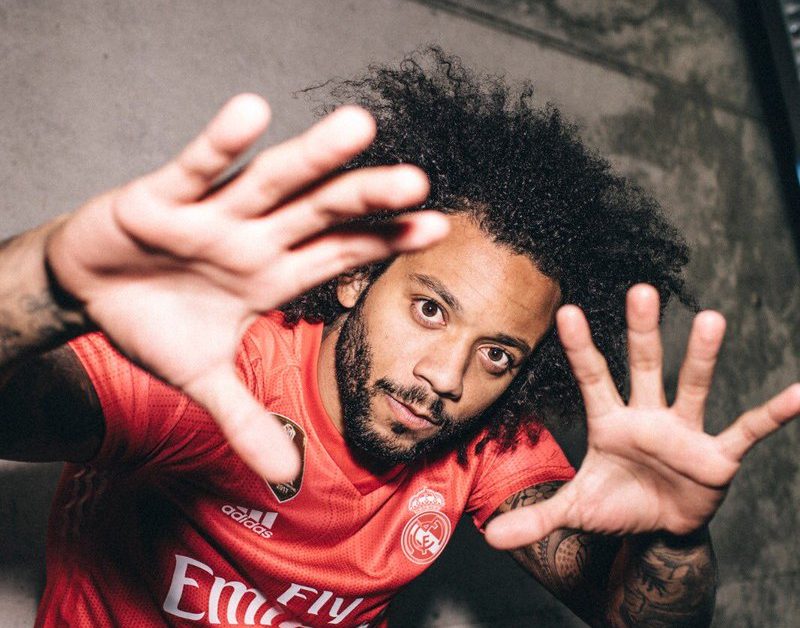 Real Madrid Reveal Their 2018/19 Metallic Red Third Kit - UKSoccerShop