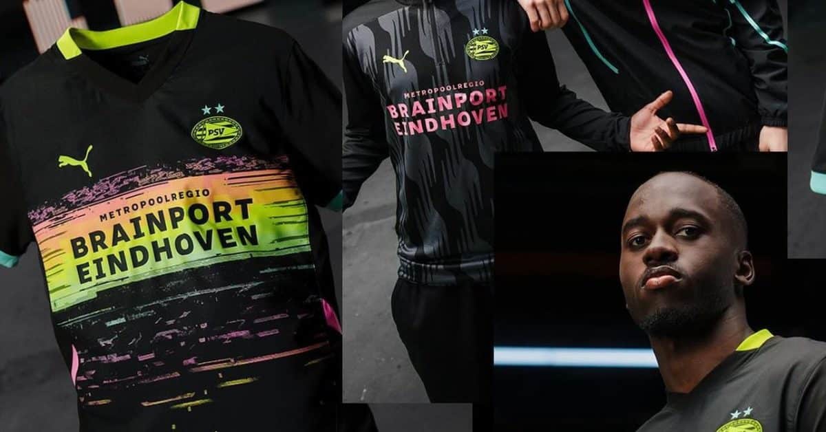PSV Drop Special "Test Card" 2024/25 Away Kit - UKSoccerShop
