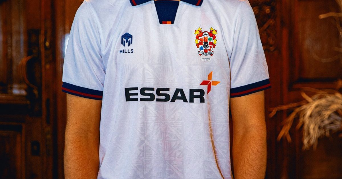 Tranmere Rovers Release 140th Anniversary Home Kit - UKSoccerShop