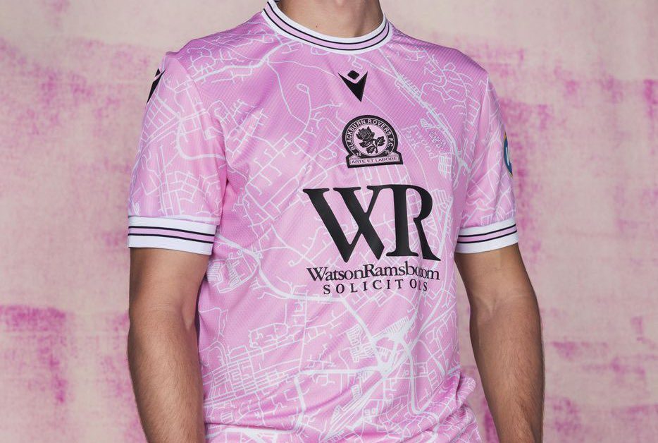 Blackburn Rovers Release Pink 2024/25 Third Kit - UKSoccerShop