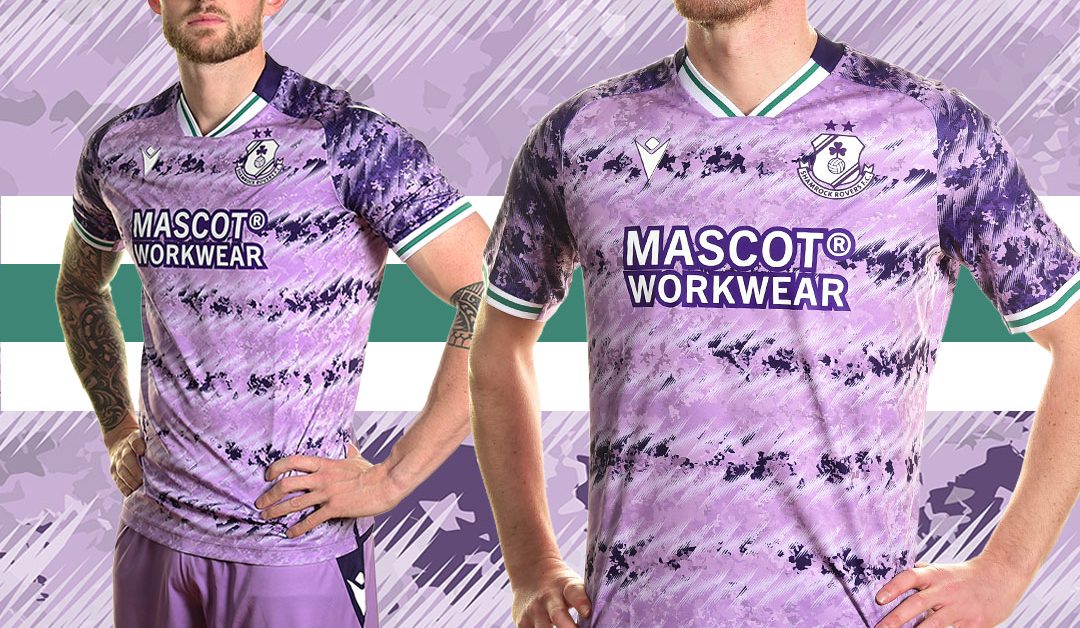Shamrock Rovers Debut New Macron Lilac Away Kit - UKSoccerShop