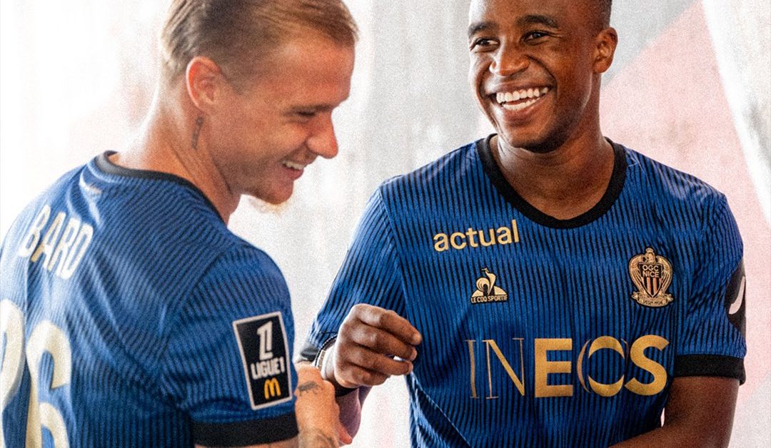 OGC Nice Launch 120th Anniversary Kit - UKSoccerShop
